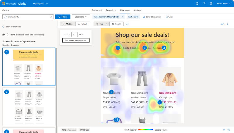 Microsoft Clarity Free Heatmaps And Session Recordings
